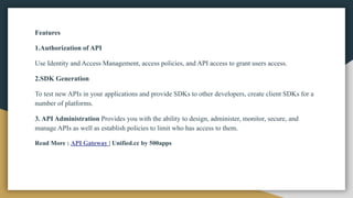 API Gateway _ Unified.cc by 500apps.pdf