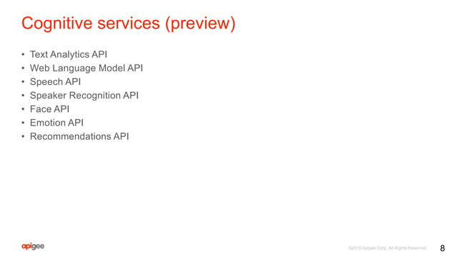 Building APIs with Apigee Edge and Microsoft Azure | PPT Building APIs with Apigee Edge and Microsoft Azure | PPT