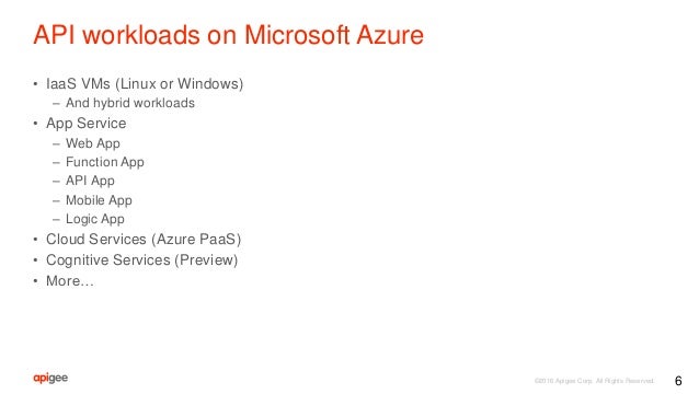 Building APIs with Apigee Edge and Microsoft Azure Building APIs with Apigee Edge and Microsoft Azure