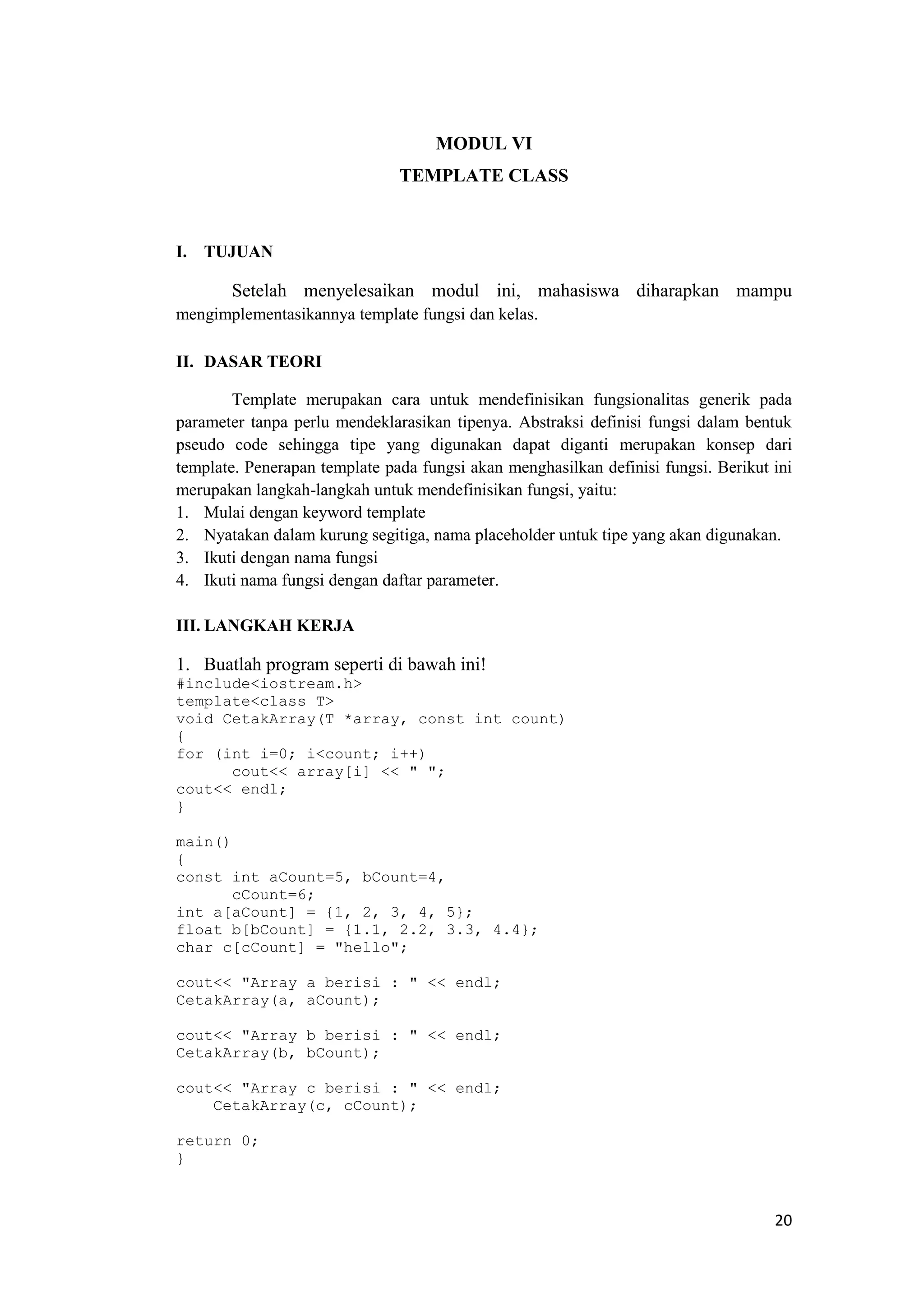 Algoritma Pemrograman 2 | PDF