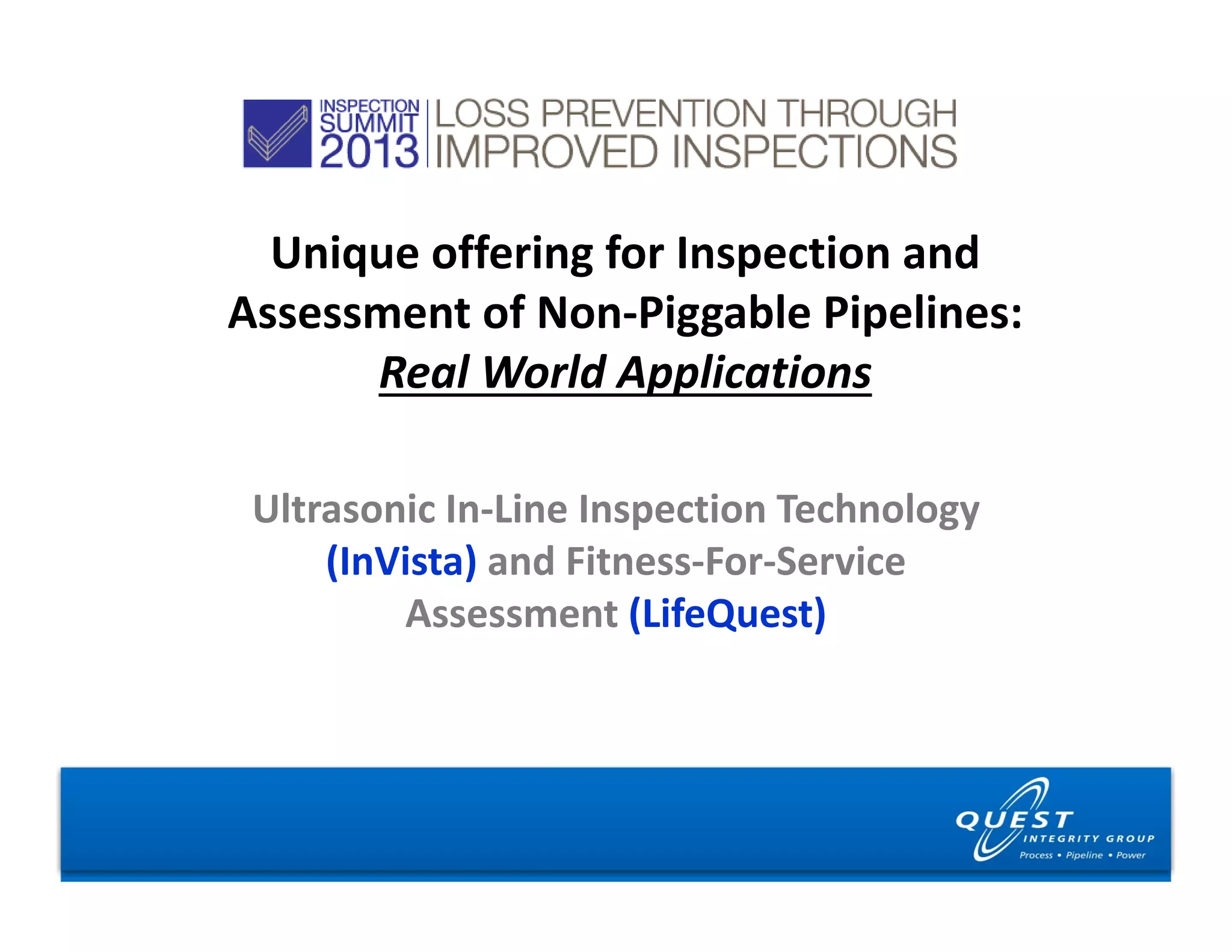 Api inspection summit quest michael mc-gee_unique offering for ...