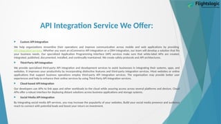 API Integration Company | API Integration Company | PPT