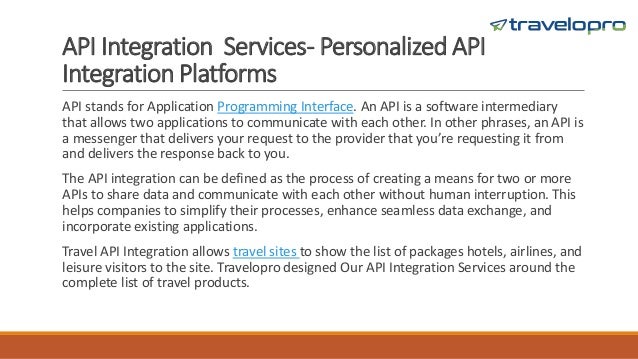 Api integration services | PPT