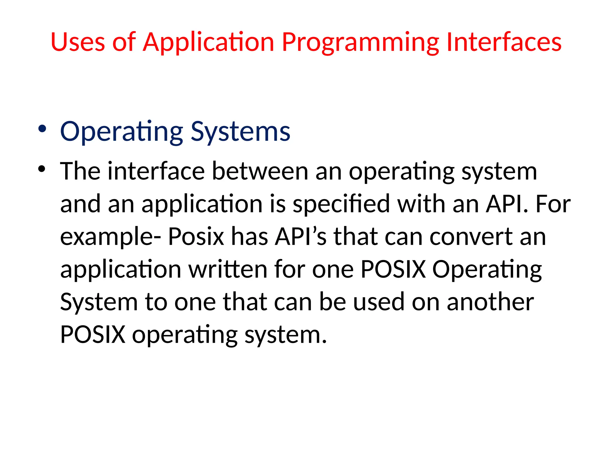 API is very imprtant concept in IOT.API based python programming. | PPT