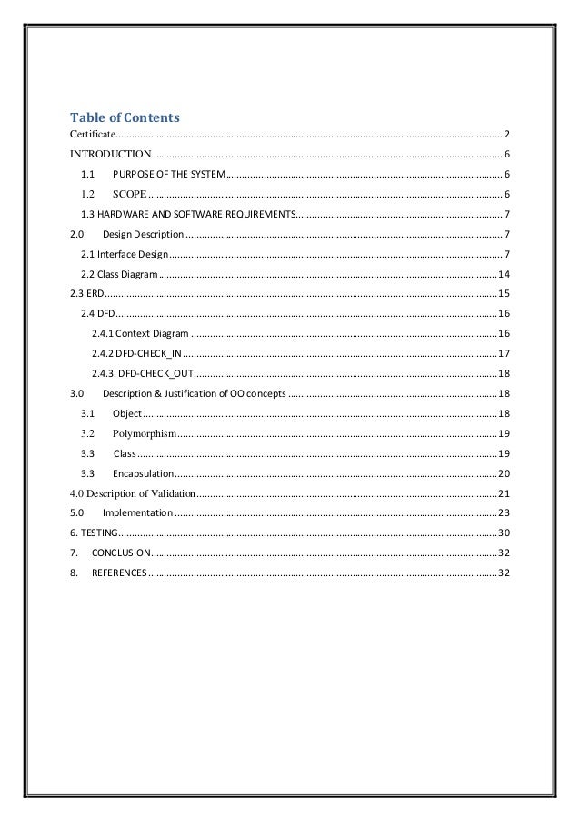 Hotel Management system in C++