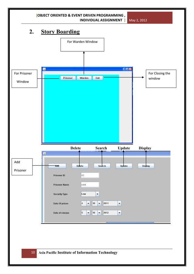 Prisoner Management System | DOCX | Databases | Computer Software and ...