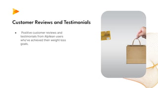 Apilean Secret For Healthy Weight Loss | PPT