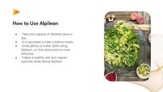 Apilean Secret For Healthy Weight Loss | PPT