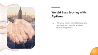 Apilean Secret For Healthy Weight Loss | PPT