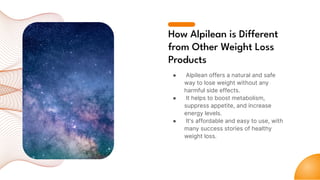 Apilean Secret For Healthy Weight Loss | PPT