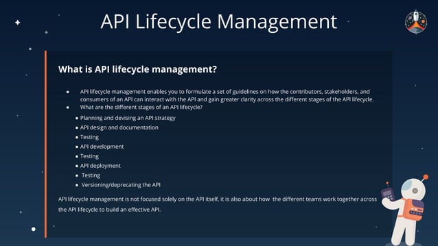 API Lifecycle Management | PPT