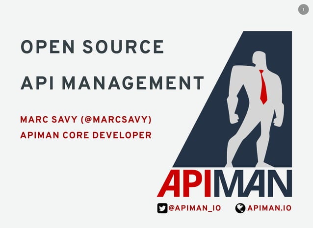 Apiman - Open Source API Management @ JBCNConf 2016 | PDF | Web Development | Internet