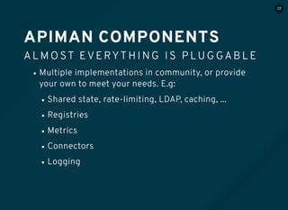 Apiman - Open Source API Management @ JBCNConf 2016 | PDF | Web Development | Internet