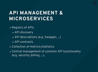 Apiman - Open Source API Management @ JBCNConf 2016 | PDF | Web Development | Internet