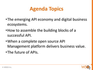 API Management Building Blocks and Business value | PPT
