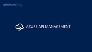 Api management 101 | PPTX