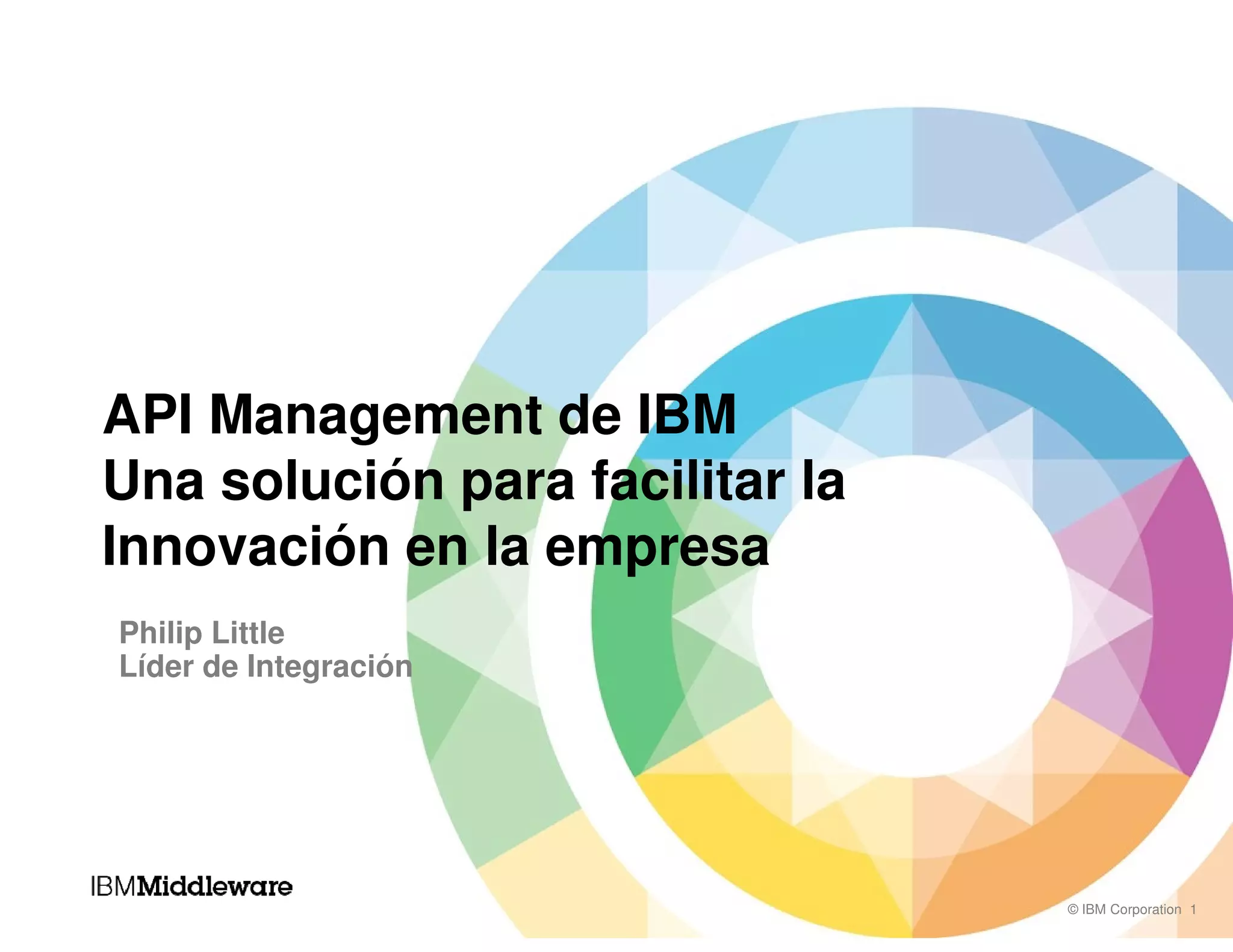 IBM API management Philip Little | PDF