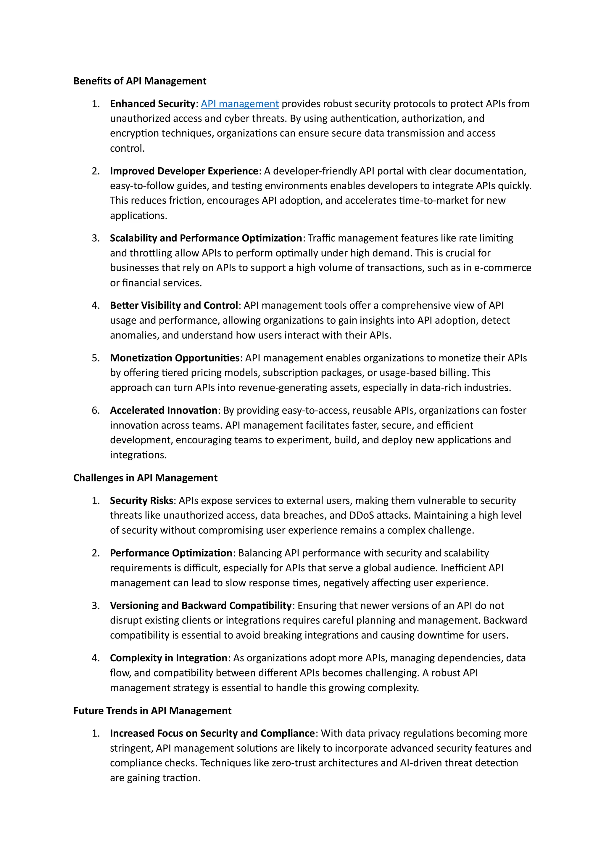 API Management Explained: Key Benefits for Modern Enterprises | PDF