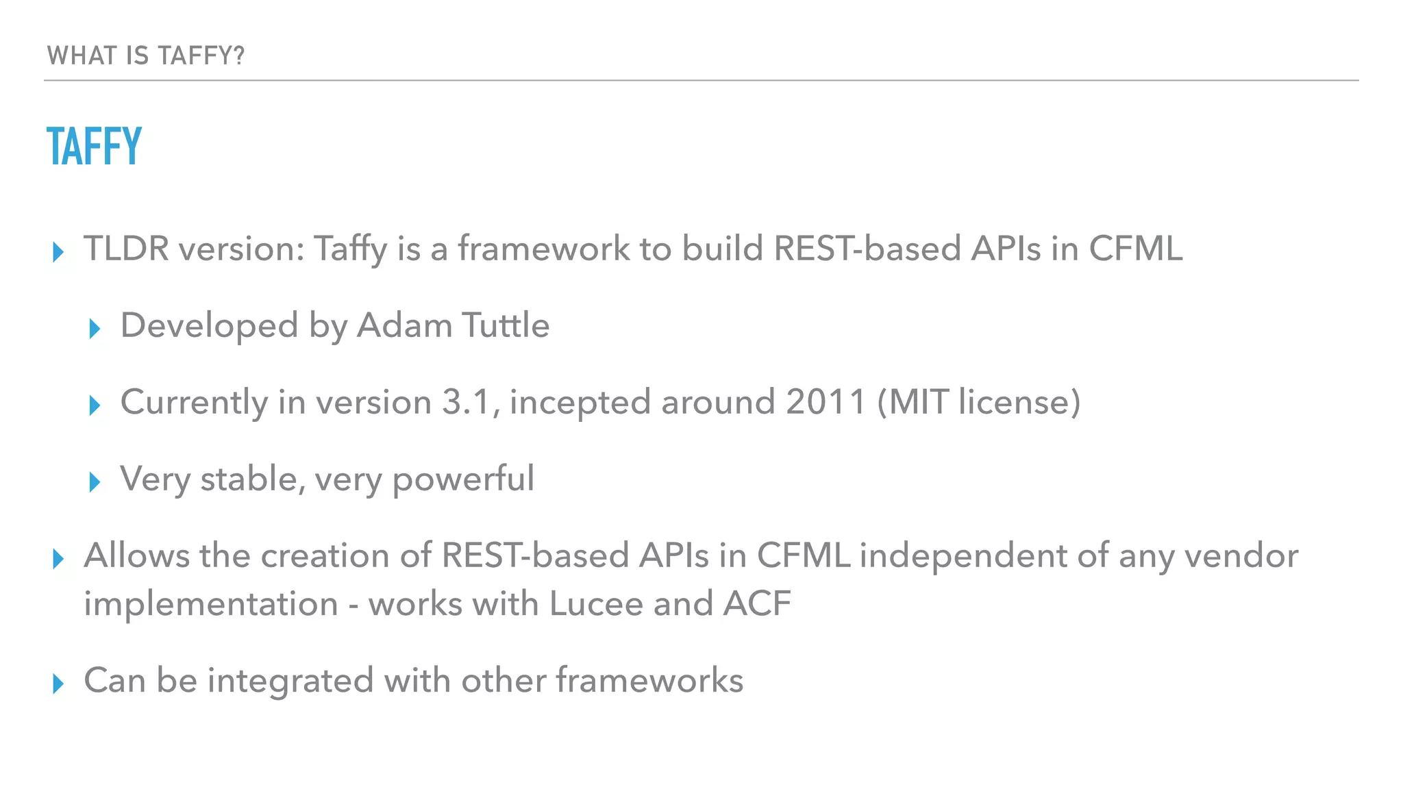 API management with Taffy and API Blueprint | PDF