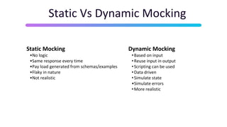 Advanced API Mocking Techniques Using Wiremock | PPTX