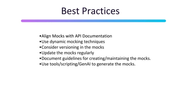 Advanced API Mocking Techniques Using Wiremock | PPT