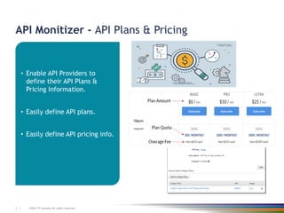 Api Monitizer by T5 Systems | PPT
