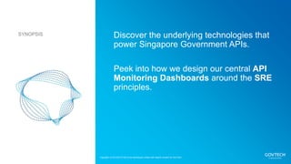 Apidays Singapore 2024 - API Monitoring x SRE by Ryan Ashneil and ...