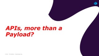 API more than payload | PPT