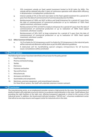 Ap industrial policy_brochure | PDF