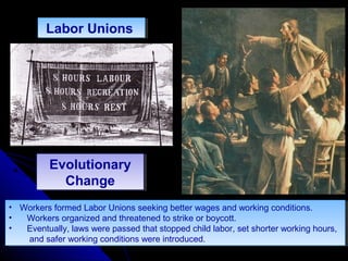 Conditions and Reactions of Industrial Revolution | PPT