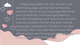 [INTEGRATING SKILLS , integrating skills | PPTX