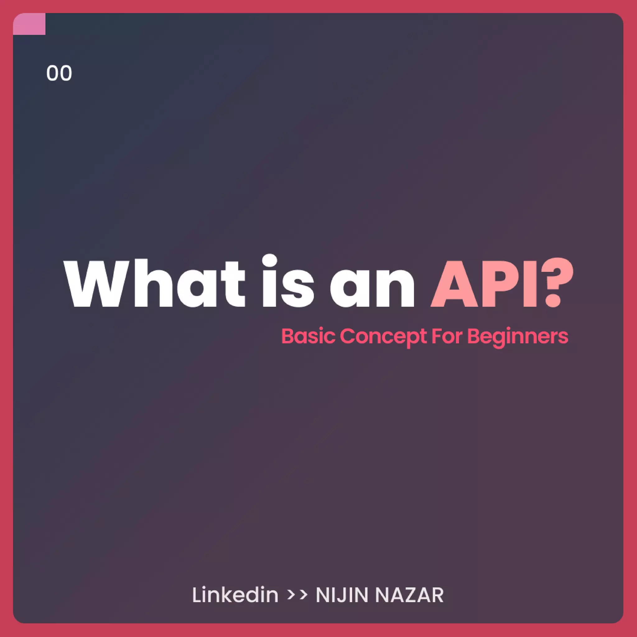 What is an API ? - Best Explanation | PDF
