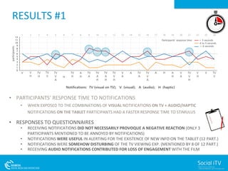 Notification Mechanisms in Second-Screen Scenarios: Towards a Balanced ...
