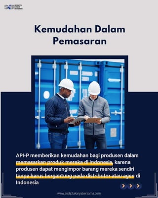 SODIPTA KARYA BERSAMA - API U & API P | PDF
