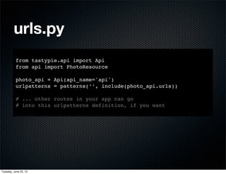 UnRESTful APIs with Django | PPT