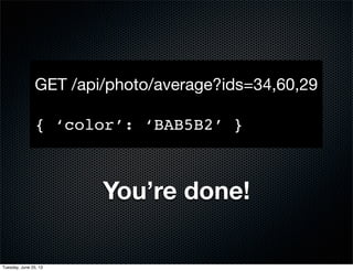 UnRESTful APIs with Django | PPT