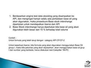 Api performance standard and conformance | PDF