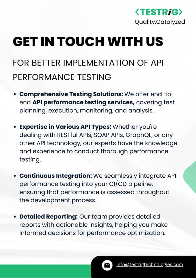 Optimizing API Performance Testing A Comprehensive Guide | PDF Optimizing API Performance Testing A Comprehensive Guide | PDF