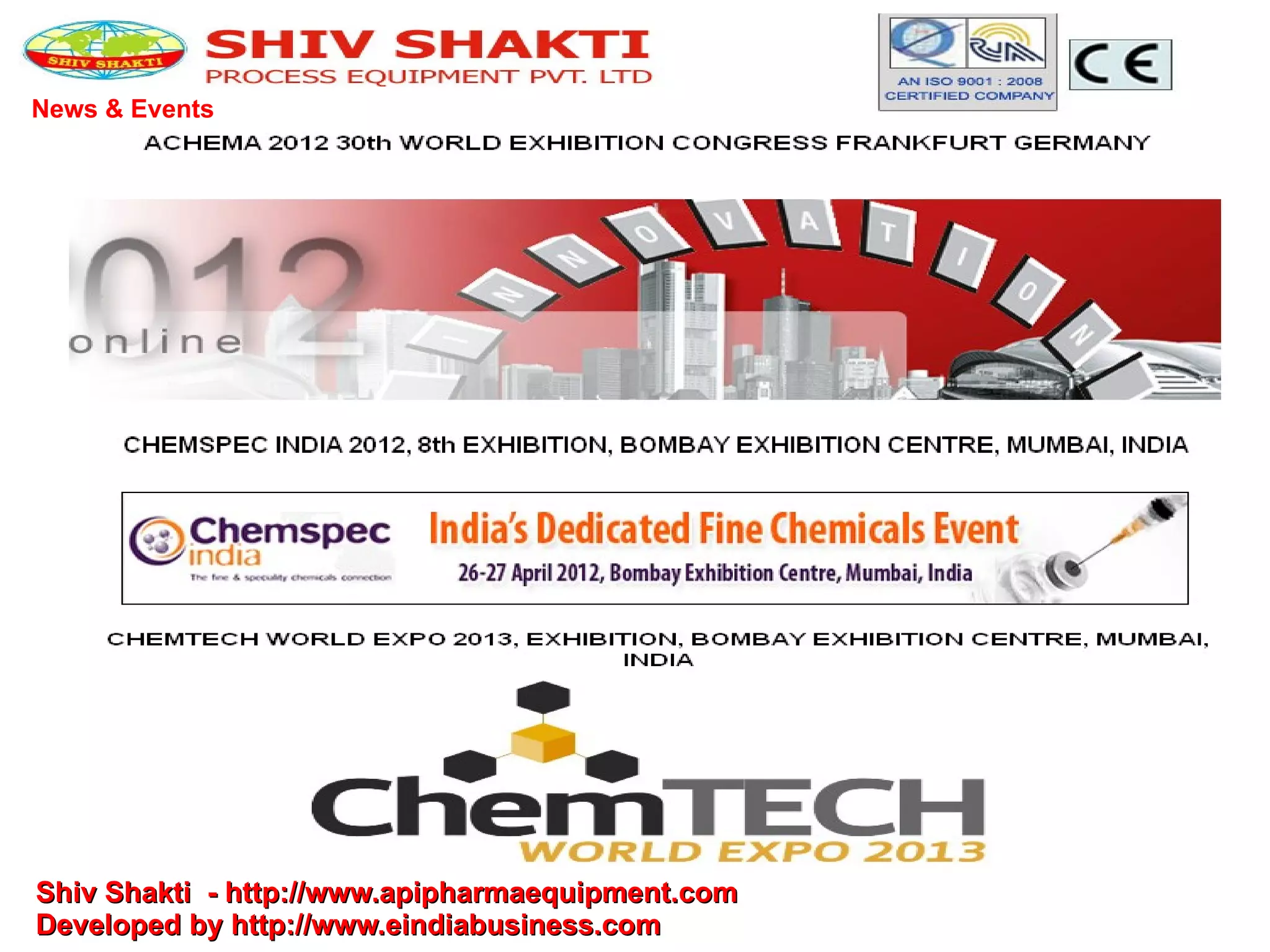 Shiv Shakti Process Equipment Pvt. Ltd. | ODP | Manufacturing Industry ...