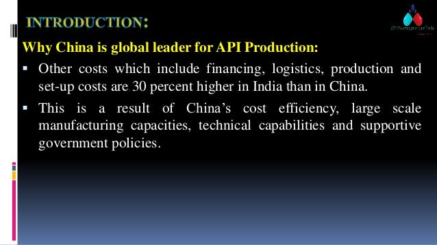 API Manufacturing Plant Set Up | PPTX