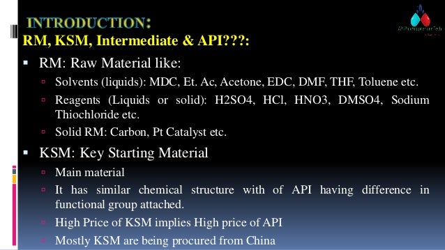 API Manufacturing Plant Set Up | PPTX