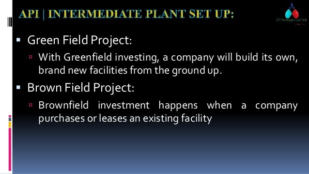 API Drug Or Intermediate Plant Set up (Part 2) | PPTX | Civil ...