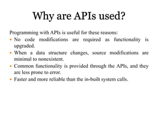 API Presentation | PPTX