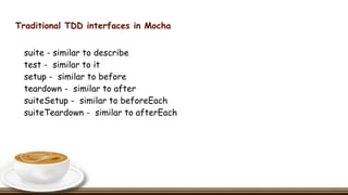 API Testing with Frisby and Mocha | PPTX