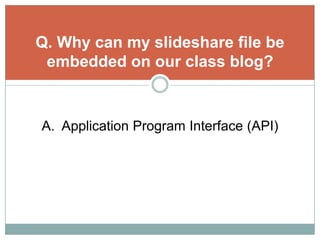 Api presentation update | PPTX