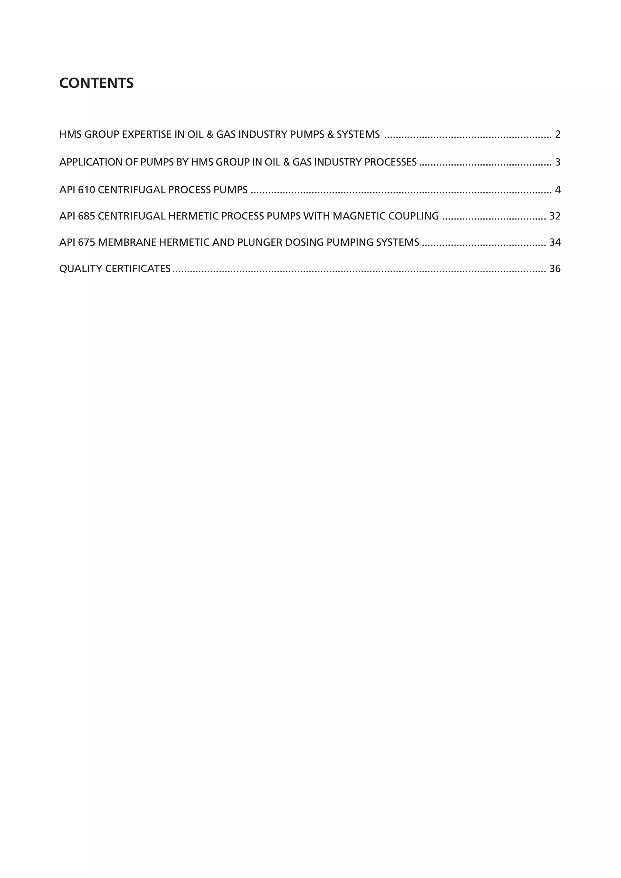 Api process pumps | PDF
