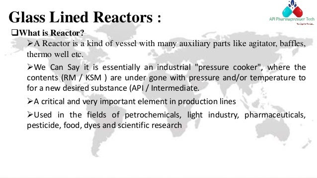 Reactor & Its Types In API Manufacturing | PPTX