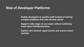 API product strategy - Intro to Internal, External APIs and Developer ...