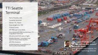 APIPRO for Ports and Terminals | PPT