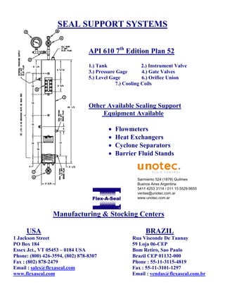 Api range of seals flex a seal inc signed | PDF | Science